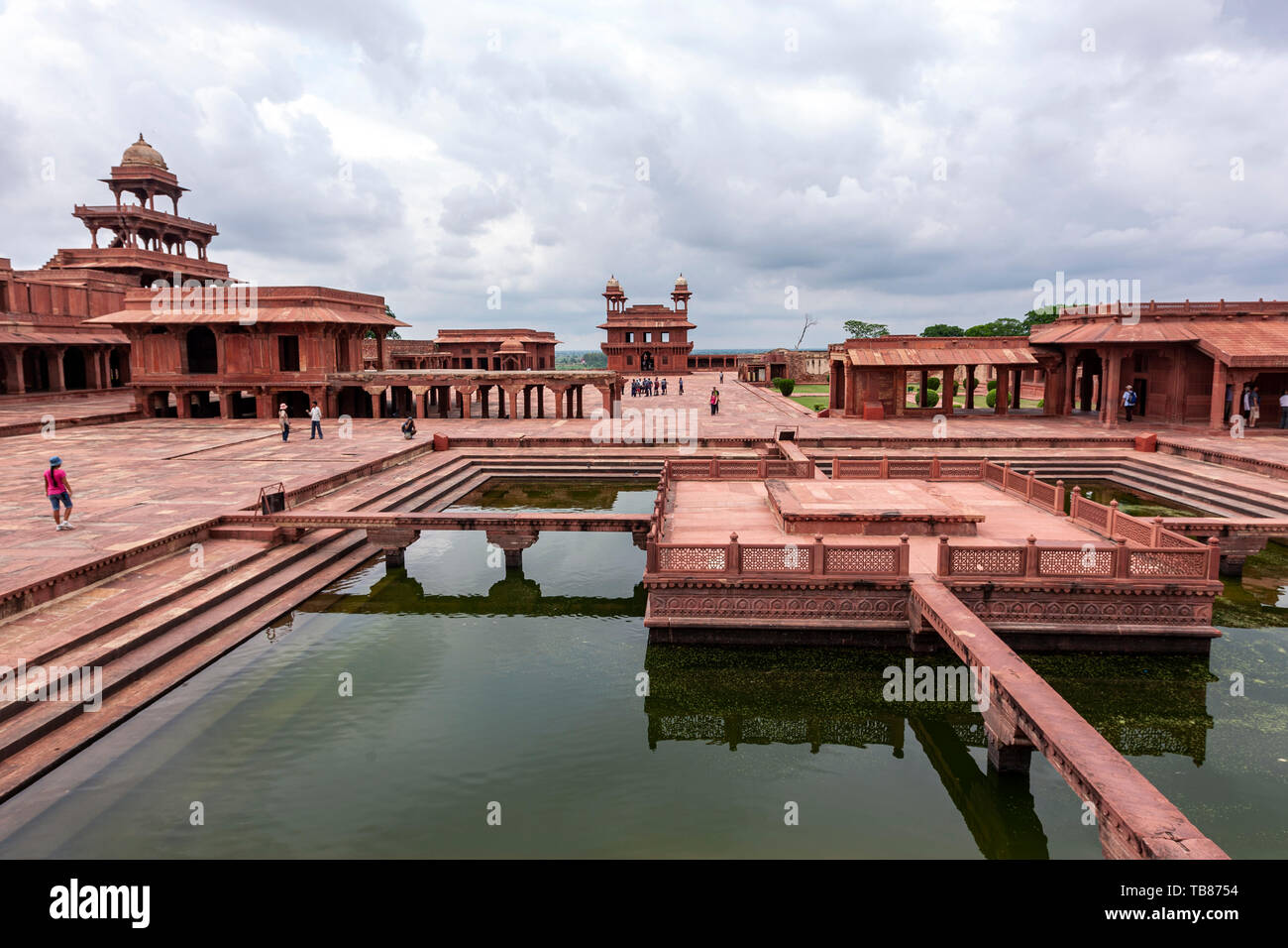 Anup Talao, water tank, Fatehpur Sikri, Agra District of Uttar Pradesh ...