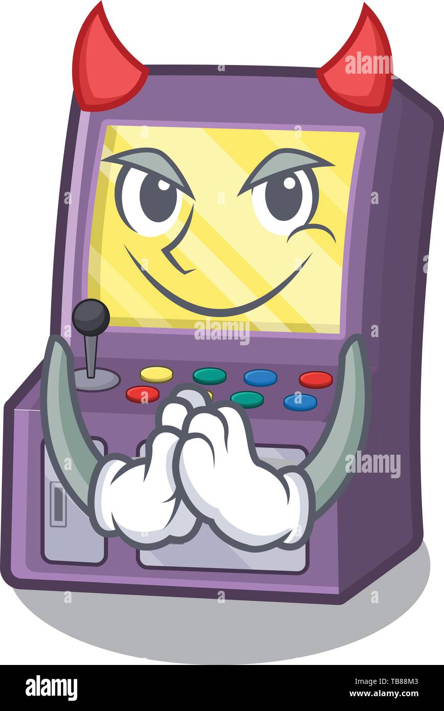 Scary arcade machine Stock Vector Images - Alamy