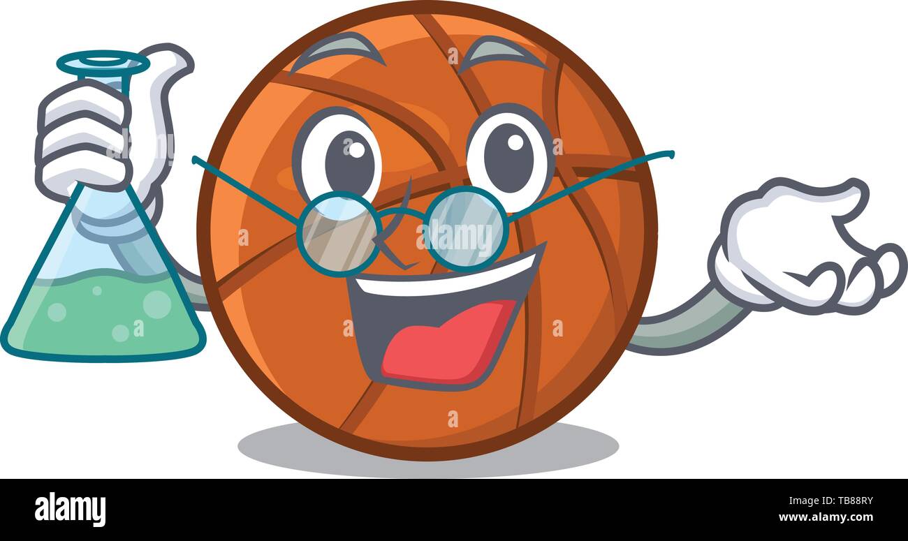 Professor basket ball above the cartoon table Stock Vector Image & Art ...