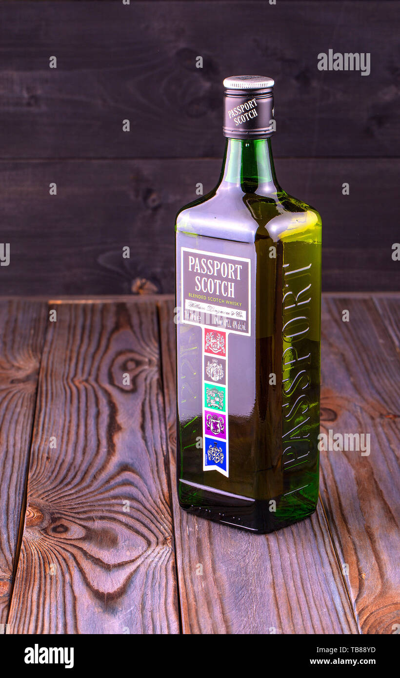 Passport blended scotch whisky hi-res stock photography and images - Alamy