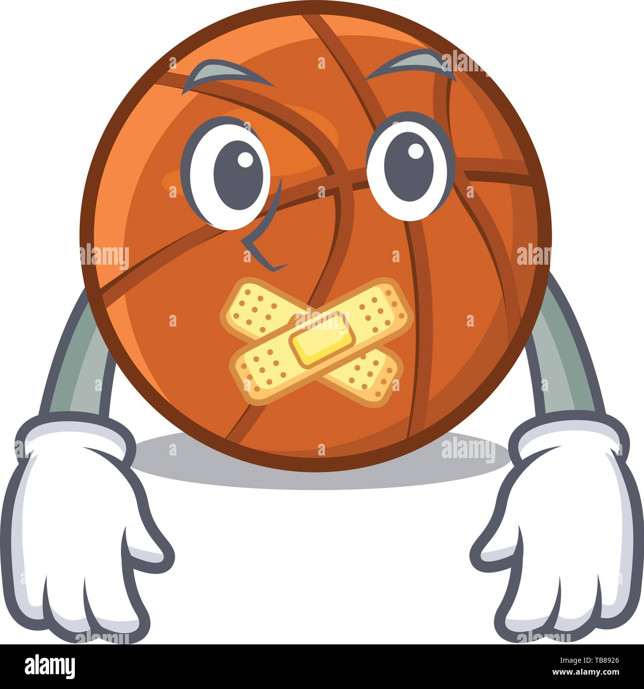 Silent basket ball in a cartoon chair Stock Vector Image & Art - Alamy