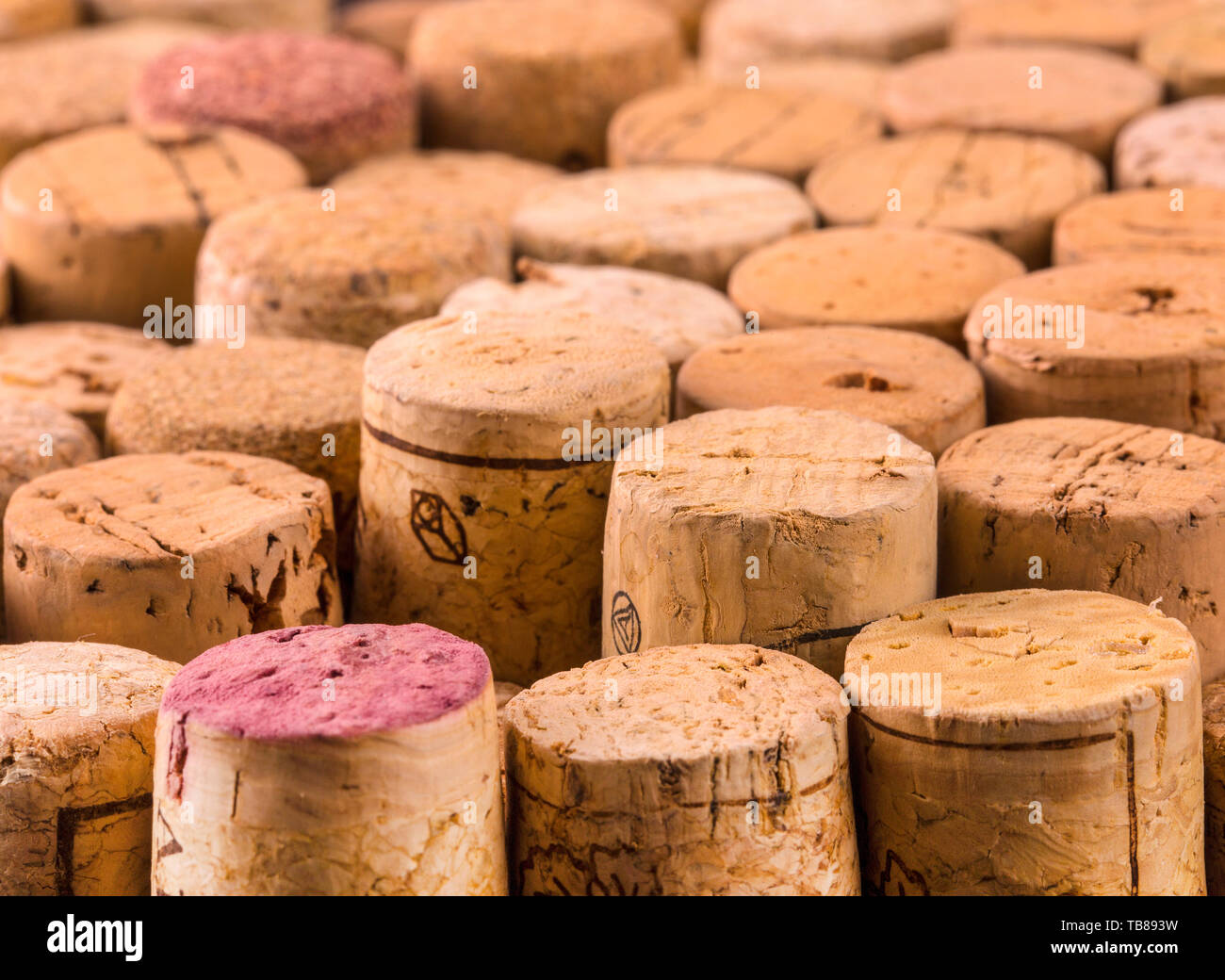 texture cork from wine bottles Stock Photo - Alamy