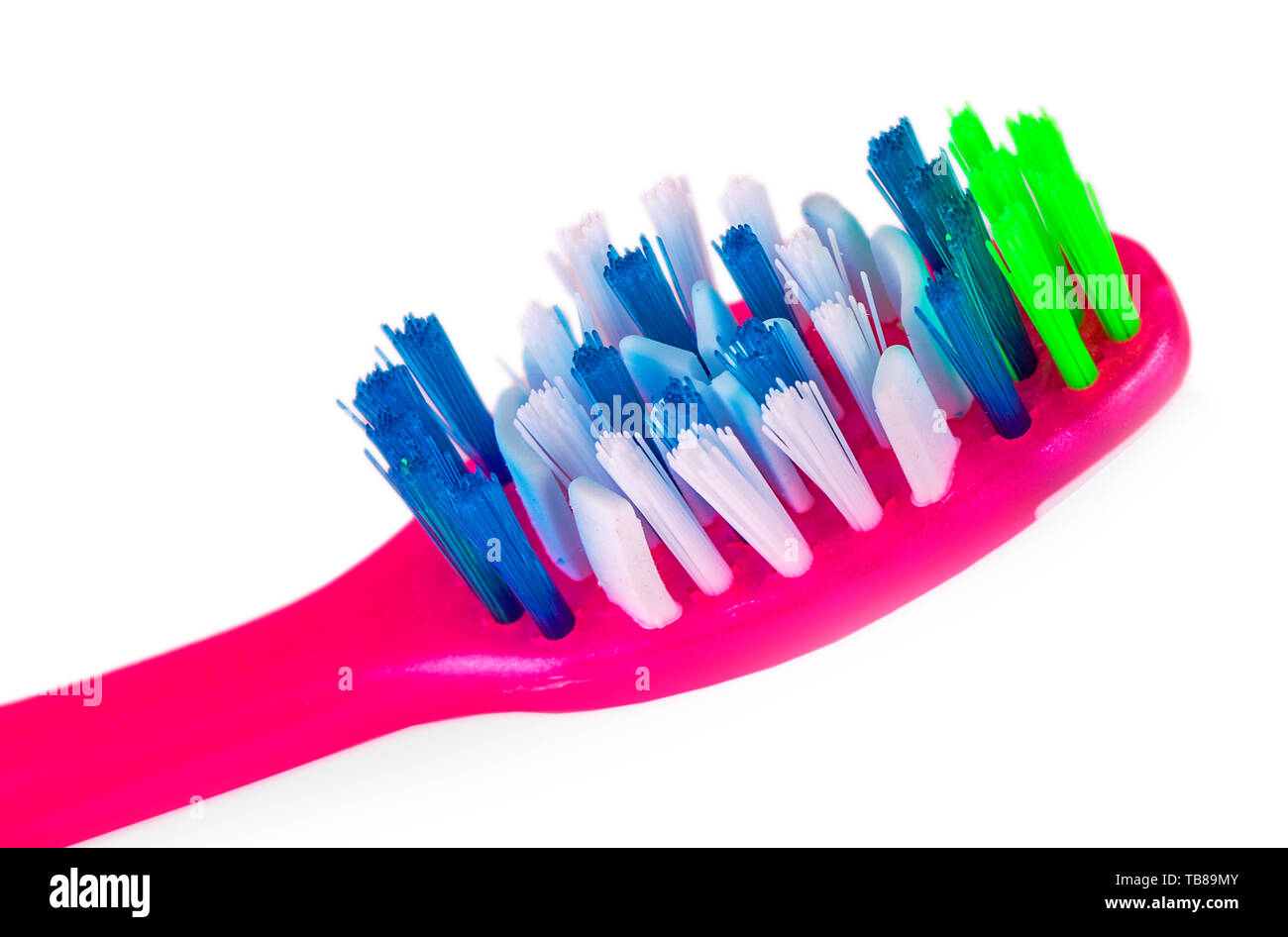 toothbrush isolated on white background, studio shot Stock Photo - Alamy