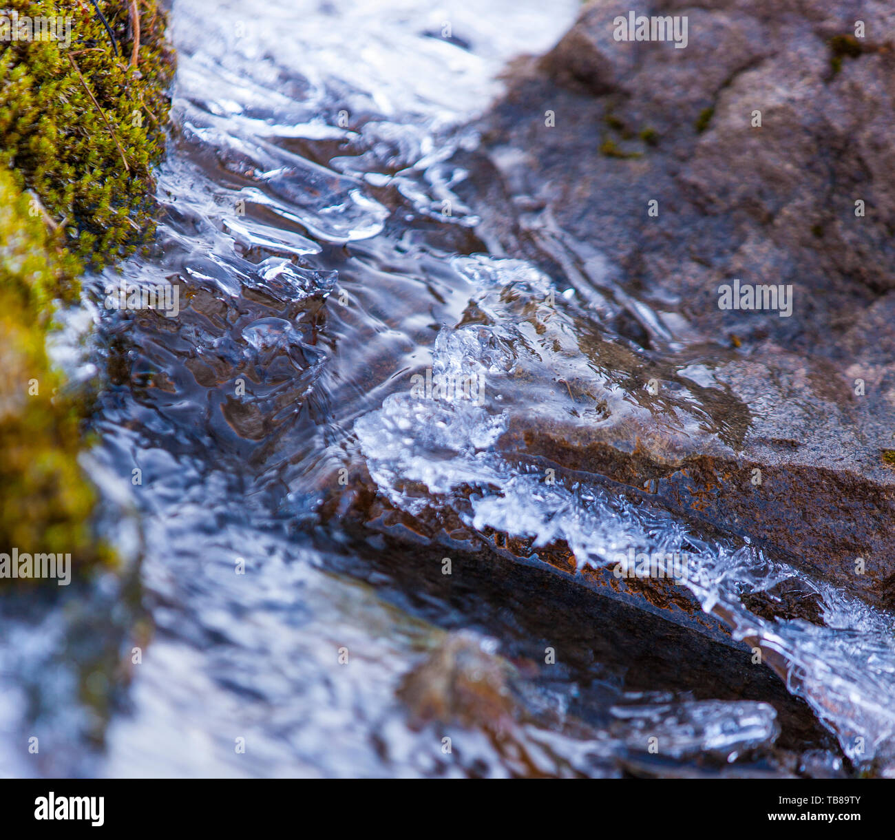Splashing water trickle autumn hi-res stock photography and images - Alamy