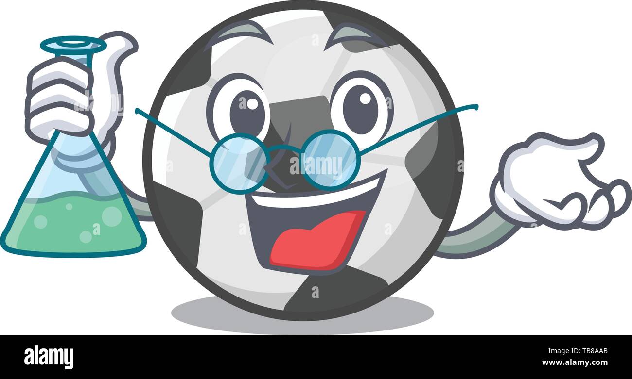 Professor soccer ball isolated with the mascot Stock Vector Image & Art ...