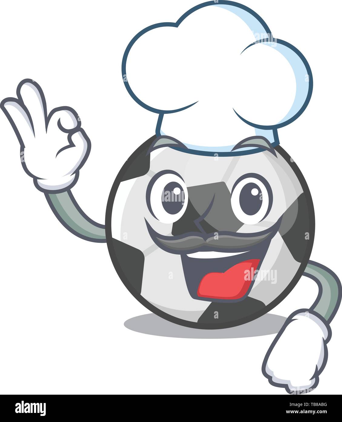 Football player chef hi-res stock photography and images - Alamy