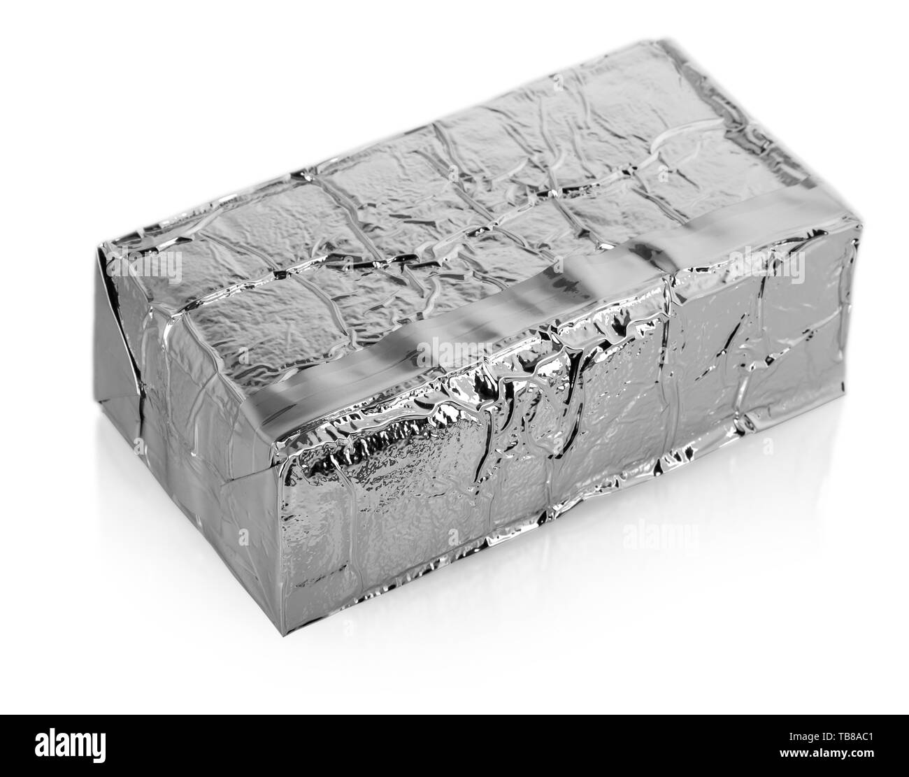 Wrap aluminum foil Black and White Stock Photos & Images - Alamy