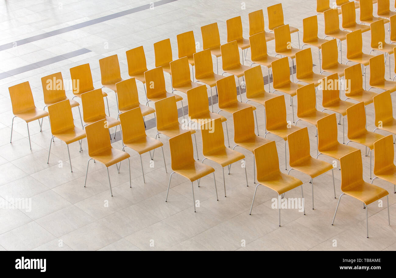 Office chairs from above hi-res stock photography and images - Alamy