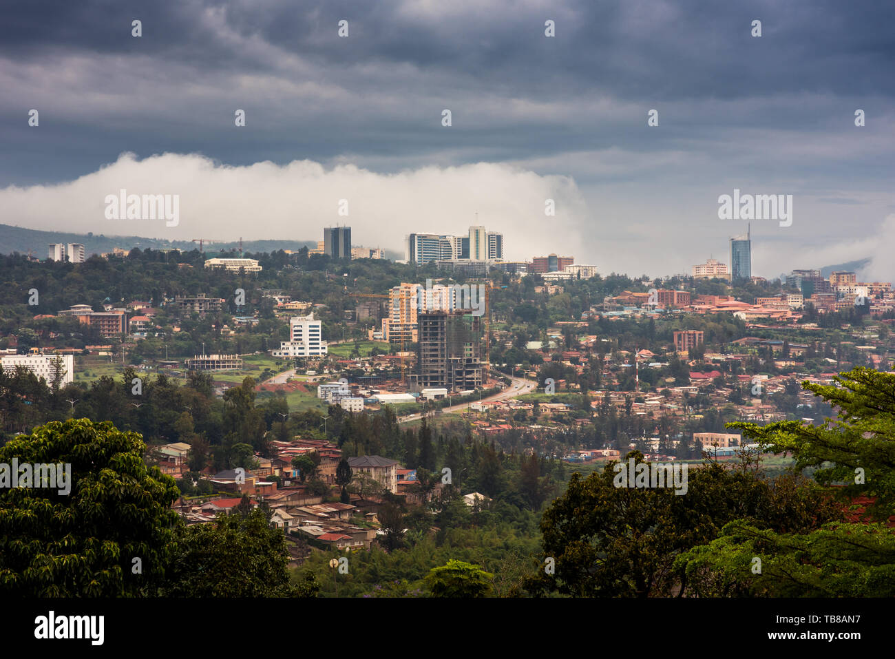 Kigali city centre hi-res stock photography and images - Alamy