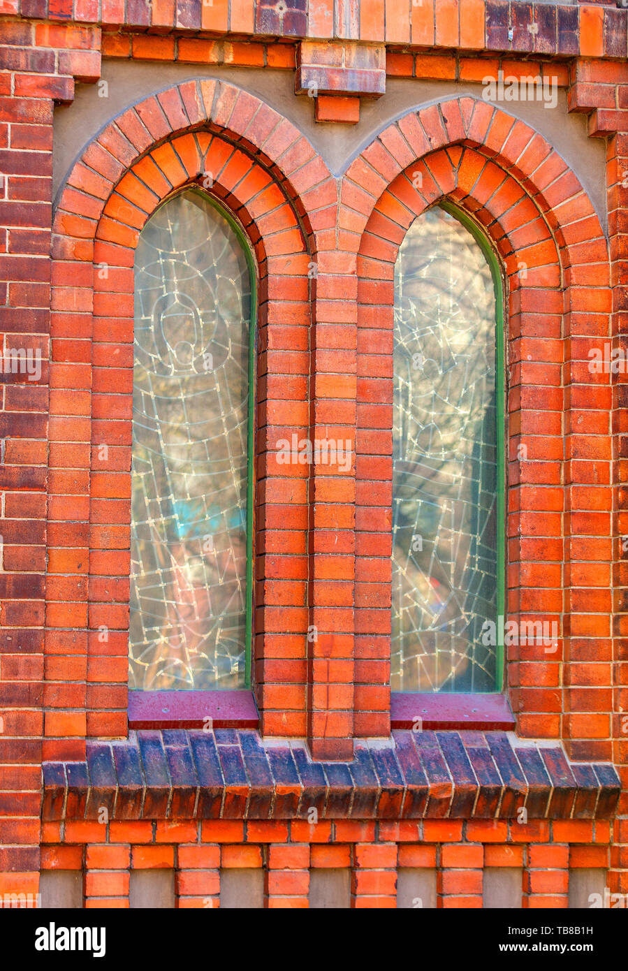 Old church windows close up Stock Photo - Alamy