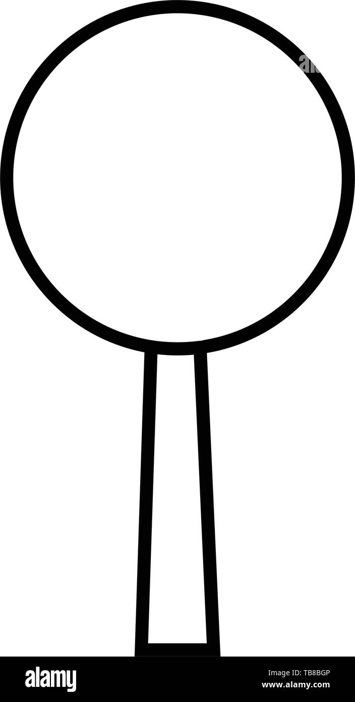 Vector flat tree icon Stock Vector Image & Art - Alamy