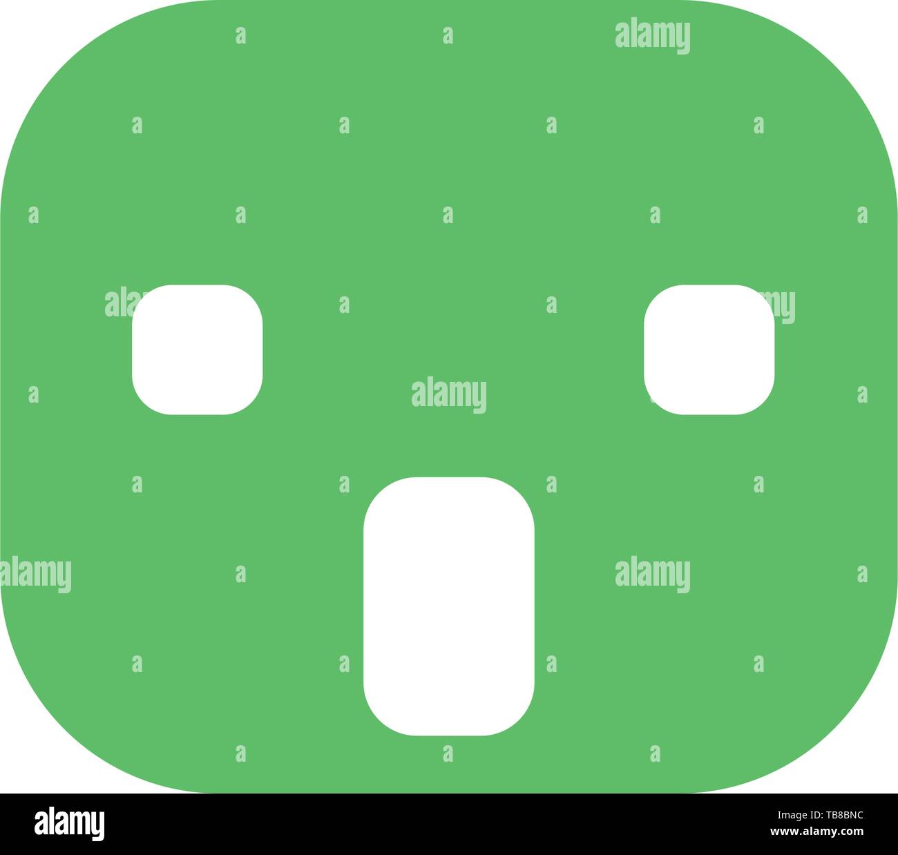 Home icon - House sign vector - Flat Stock Vector Image & Art - Alamy