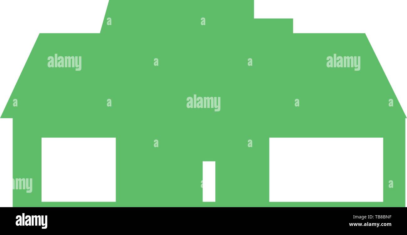 Home icon - House sign vector - Flat Stock Vector Image & Art - Alamy
