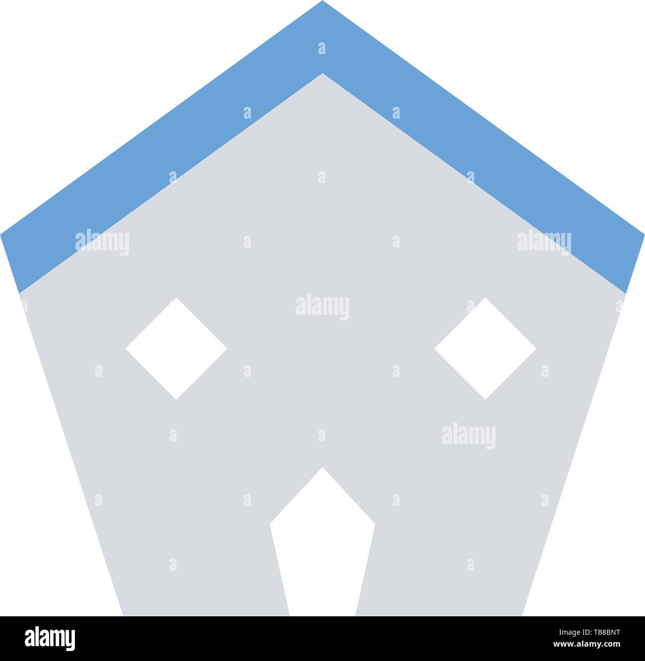 Home icon - House sign vector - Flat Stock Vector Image & Art - Alamy