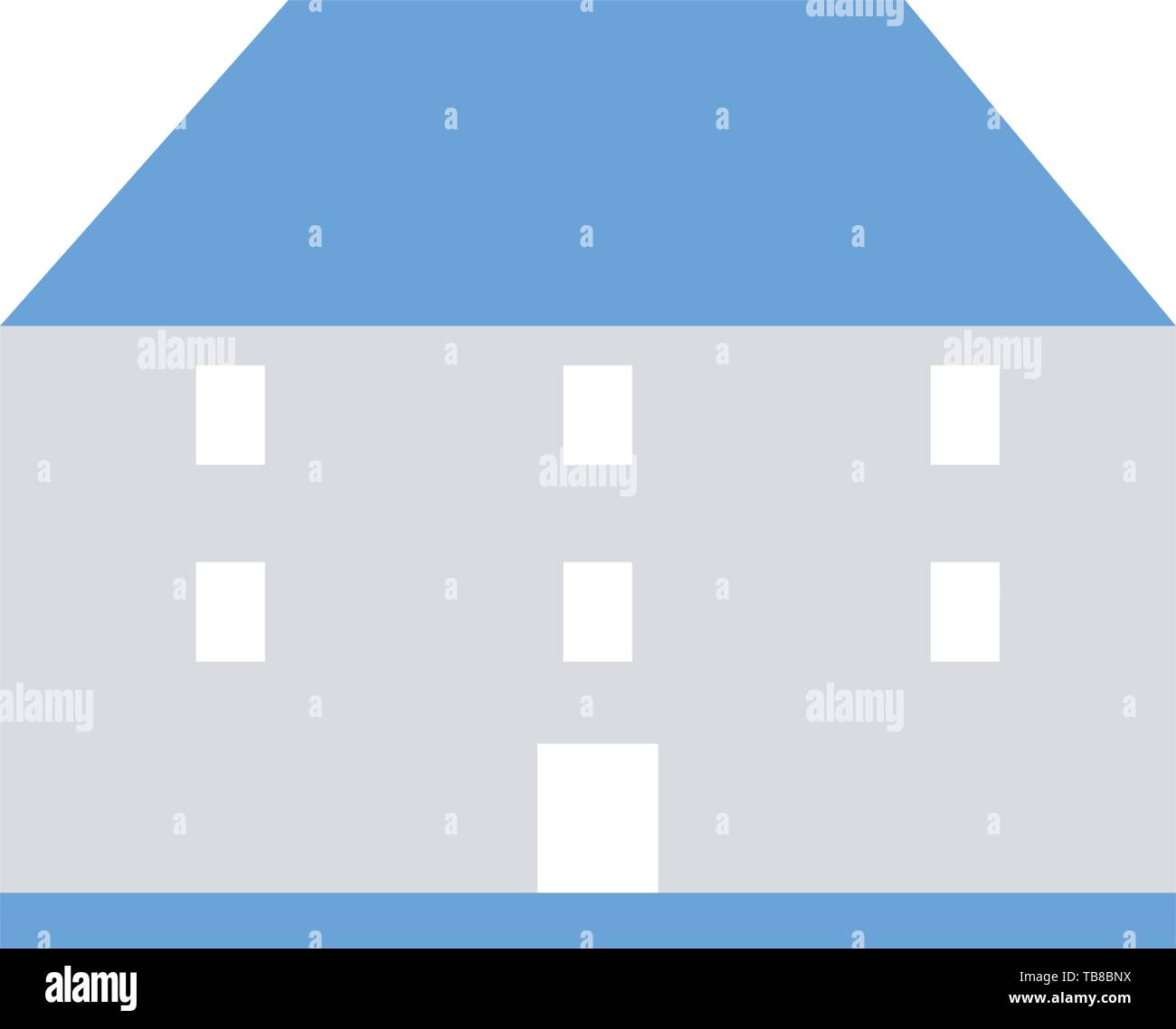 Home icon - House sign vector - Flat Stock Vector Image & Art - Alamy
