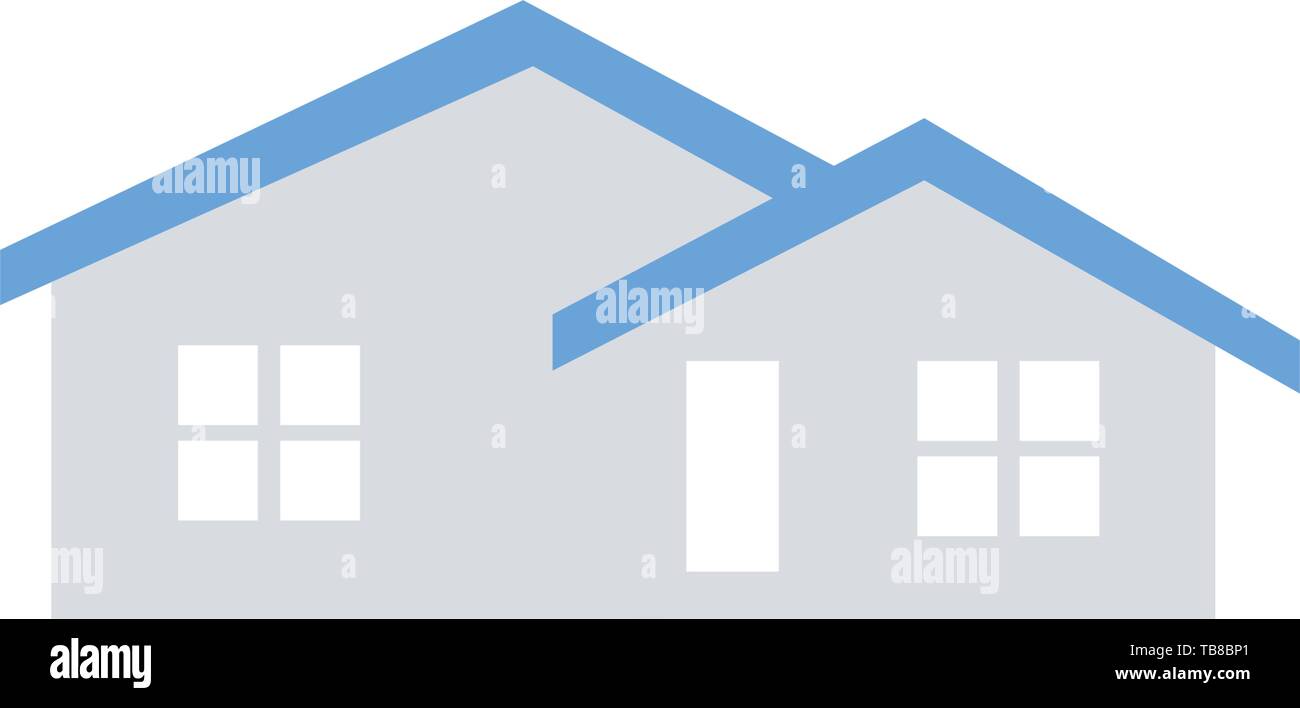 Home icon - House sign vector - Flat Stock Vector Image & Art - Alamy
