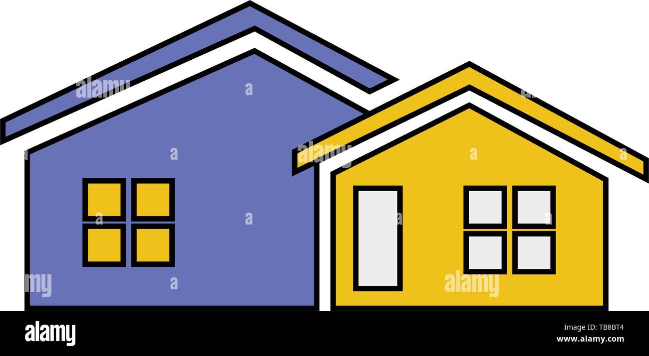 Home icon - House sign vector - Fill outline Stock Vector Image & Art ...