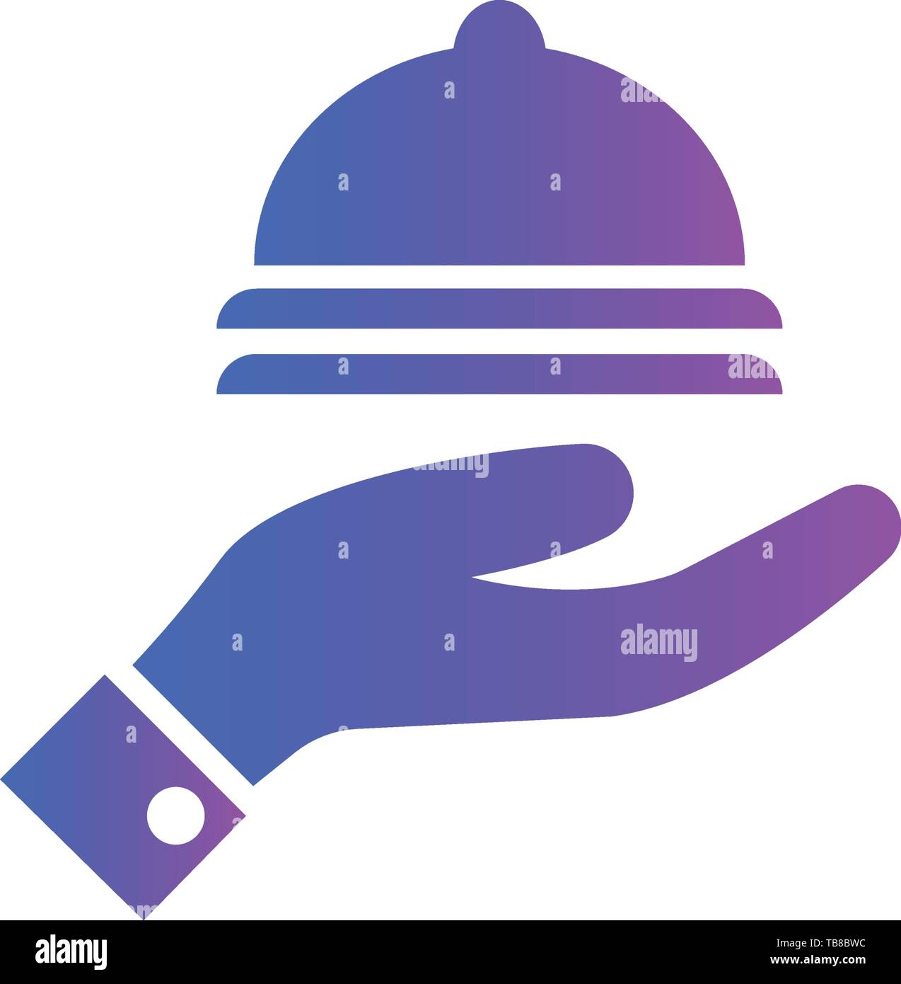 To serve meal Stock Vector Images - Alamy