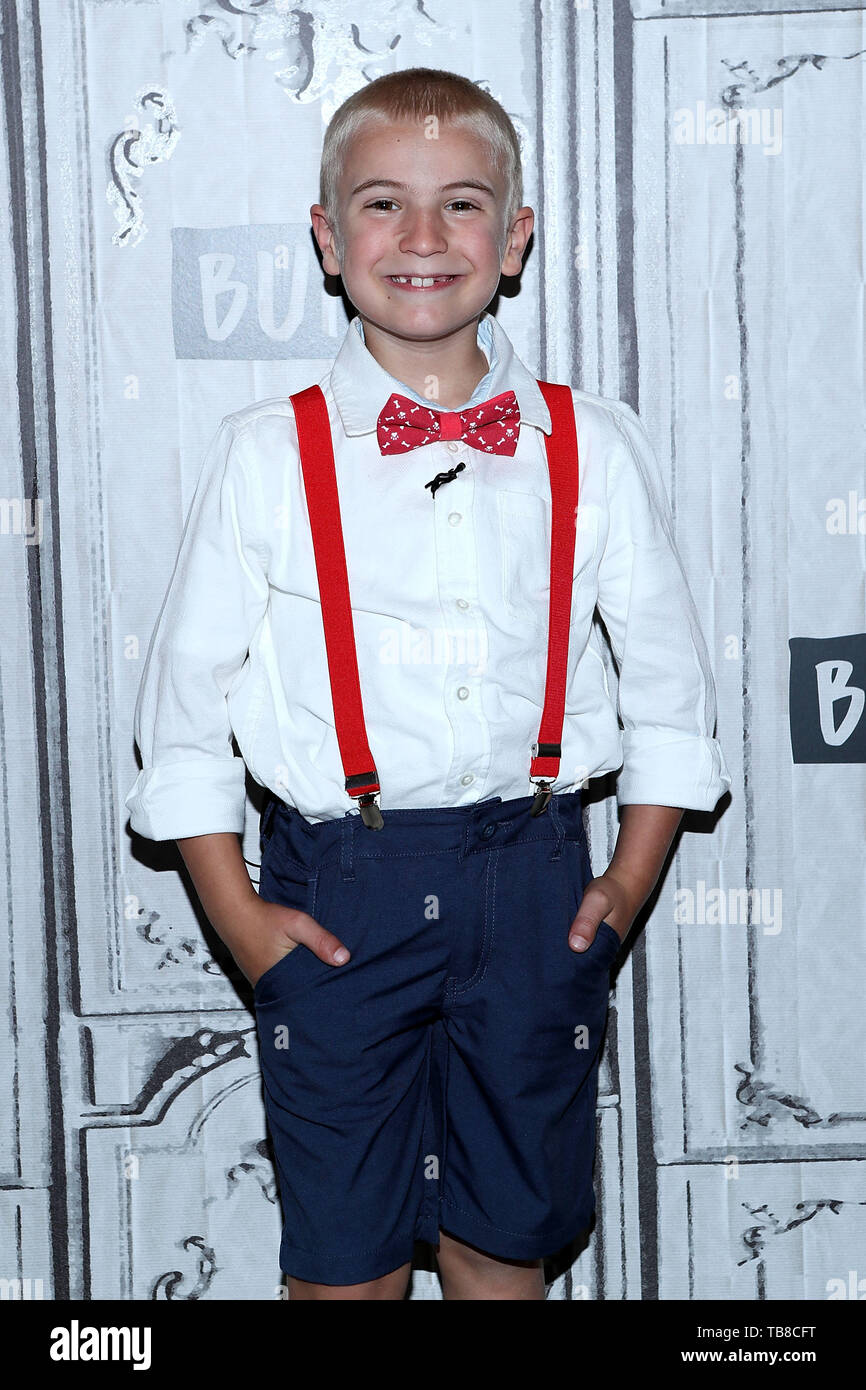 New York, USA. 30 May, 2019. Roman McConn at the BUILD Brunch show with ...