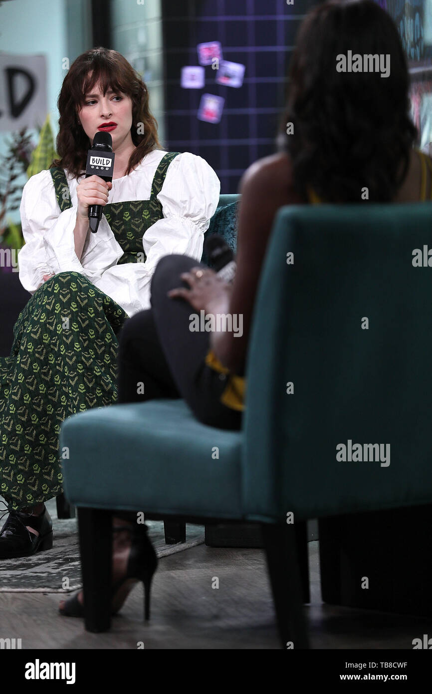New York, USA. 30 May, 2019. Ashleigh Cummings at the BUILD Series with ...