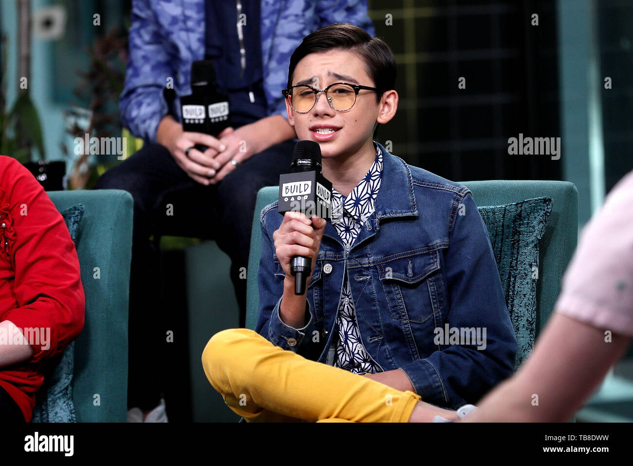 New York, USA. 30 May, 2019. Ryan Alessi at the BUILD Series with the ...