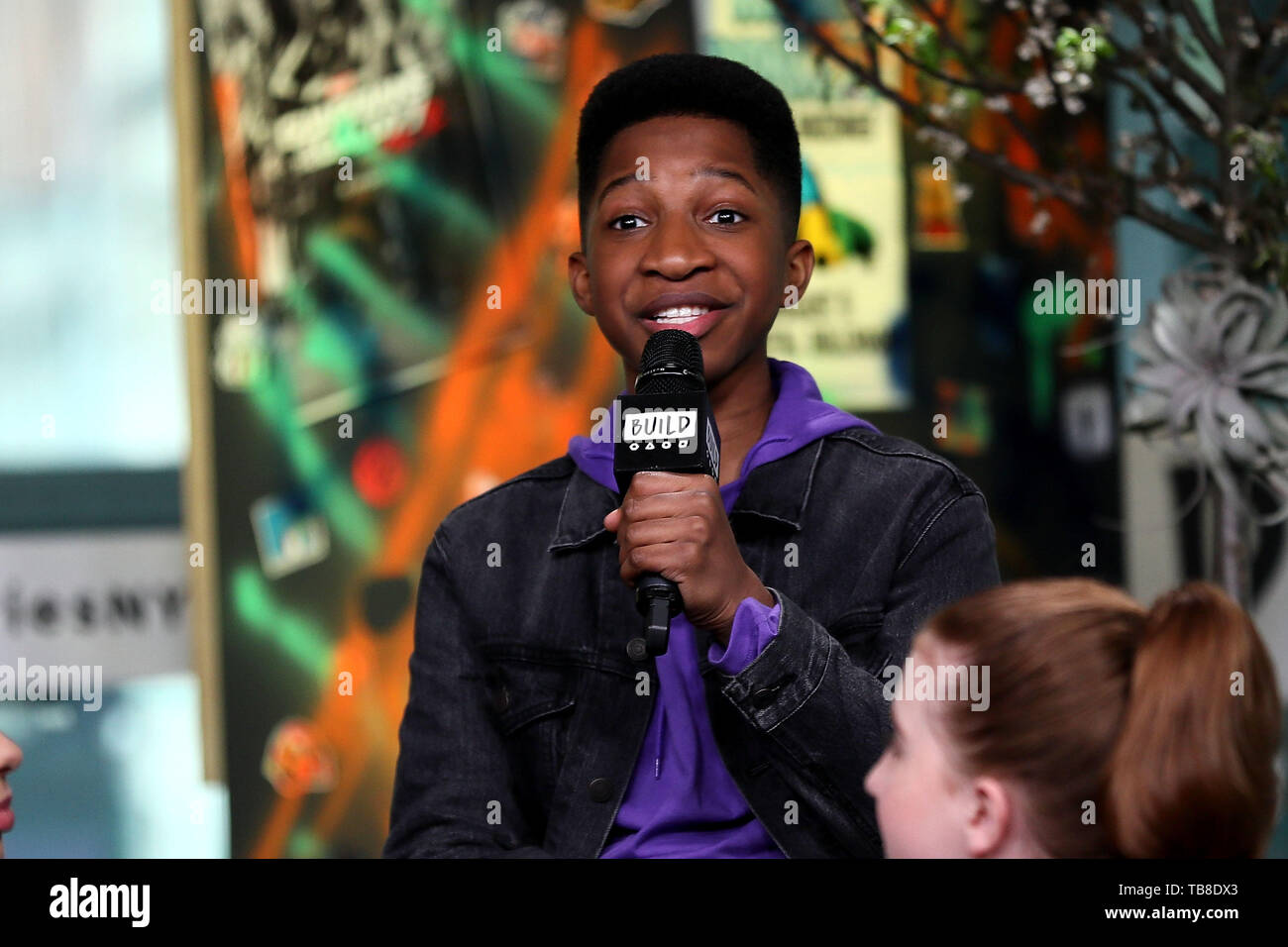 New York, USA. 30 May, 2019. Lex Lumpkin at the BUILD Series with the ...