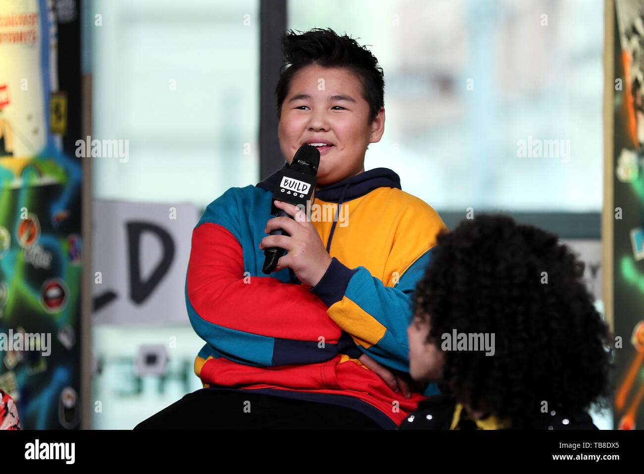New York, USA. 30 May, 2019. Chinguun Sergelen at the BUILD Series with ...
