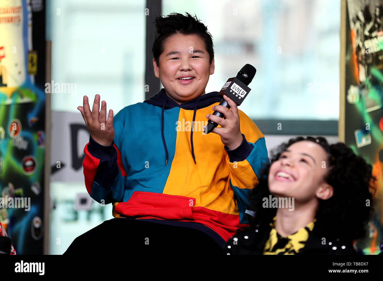 New York, USA. 30 May, 2019. Chinguun Sergelen at the BUILD Series with ...