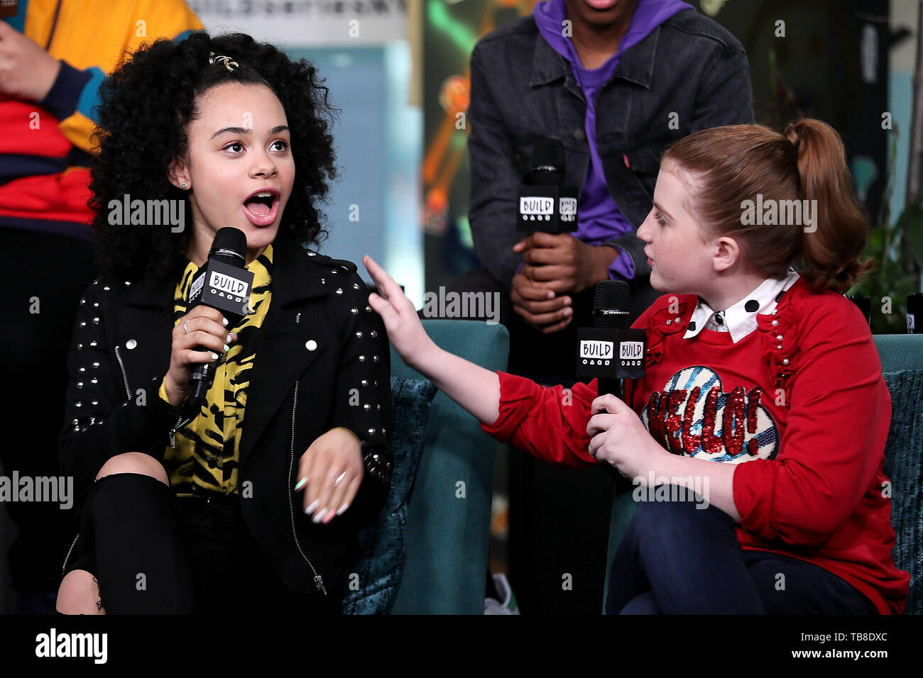 New York, USA. 30 May, 2019. Gabrielle Green, Reece Caddeli at the ...