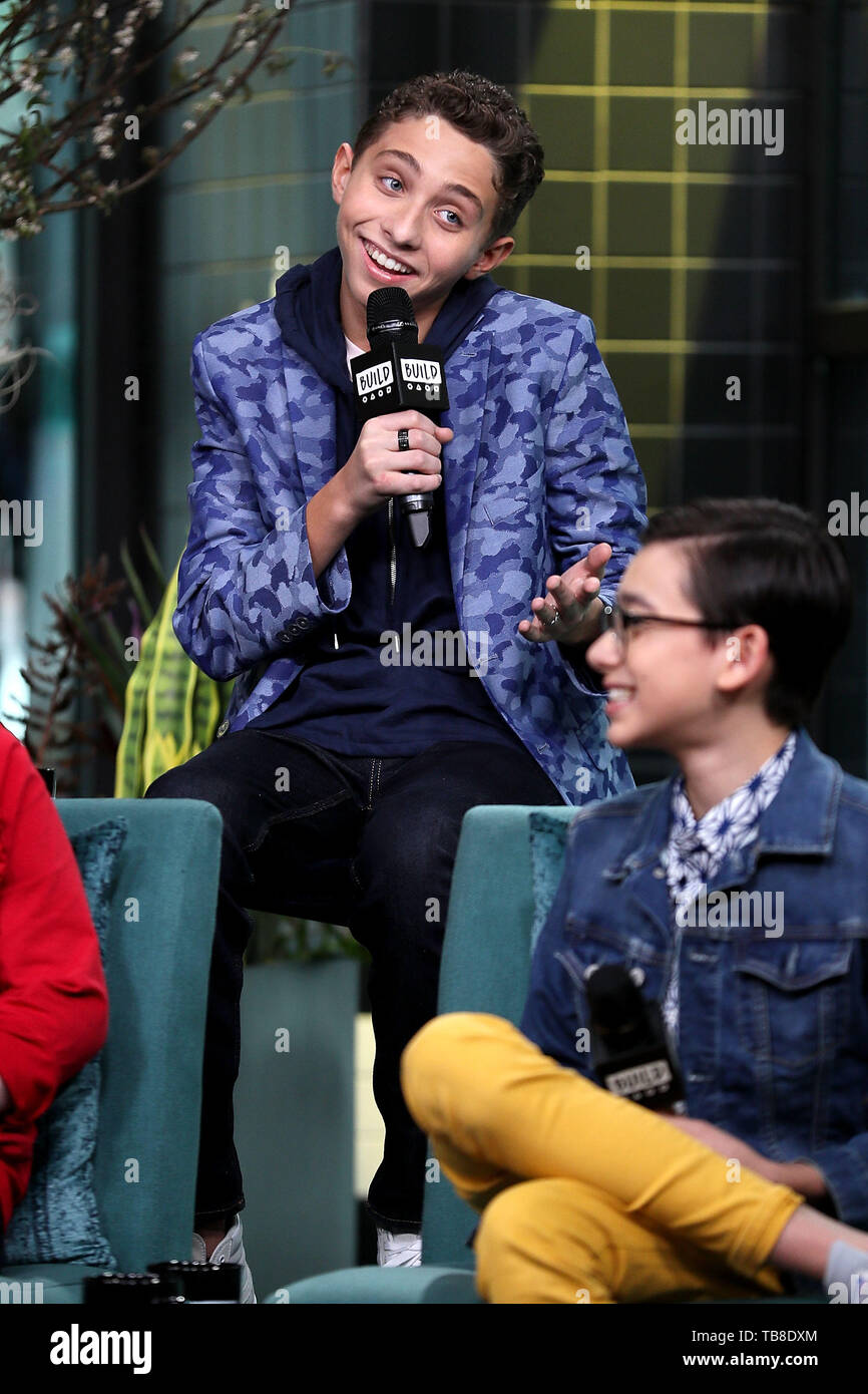 New York, USA. 30 May, 2019. Ryan Alessi at the BUILD Series with the ...