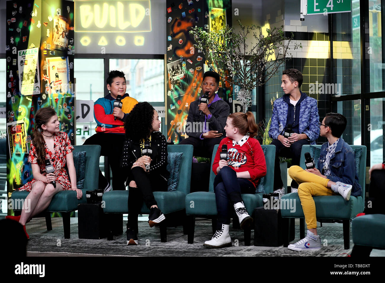 New York, USA. 30 May, 2019. Kate Godfrey, Chinguun Sergelen, Gabrielle ...