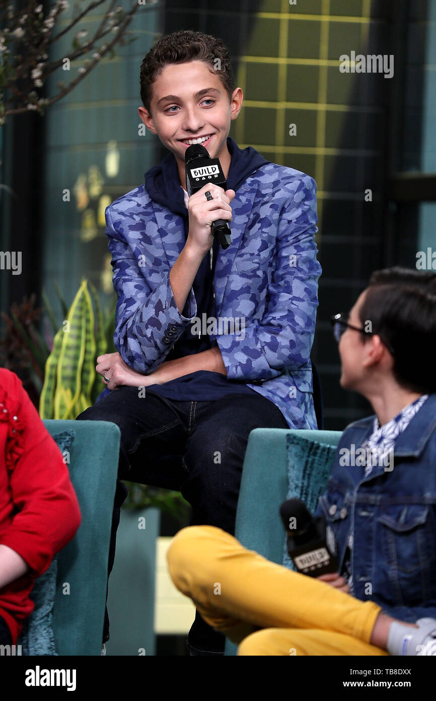 New York, USA. 30 May, 2019. Ryan Alessi at the BUILD Series with the ...