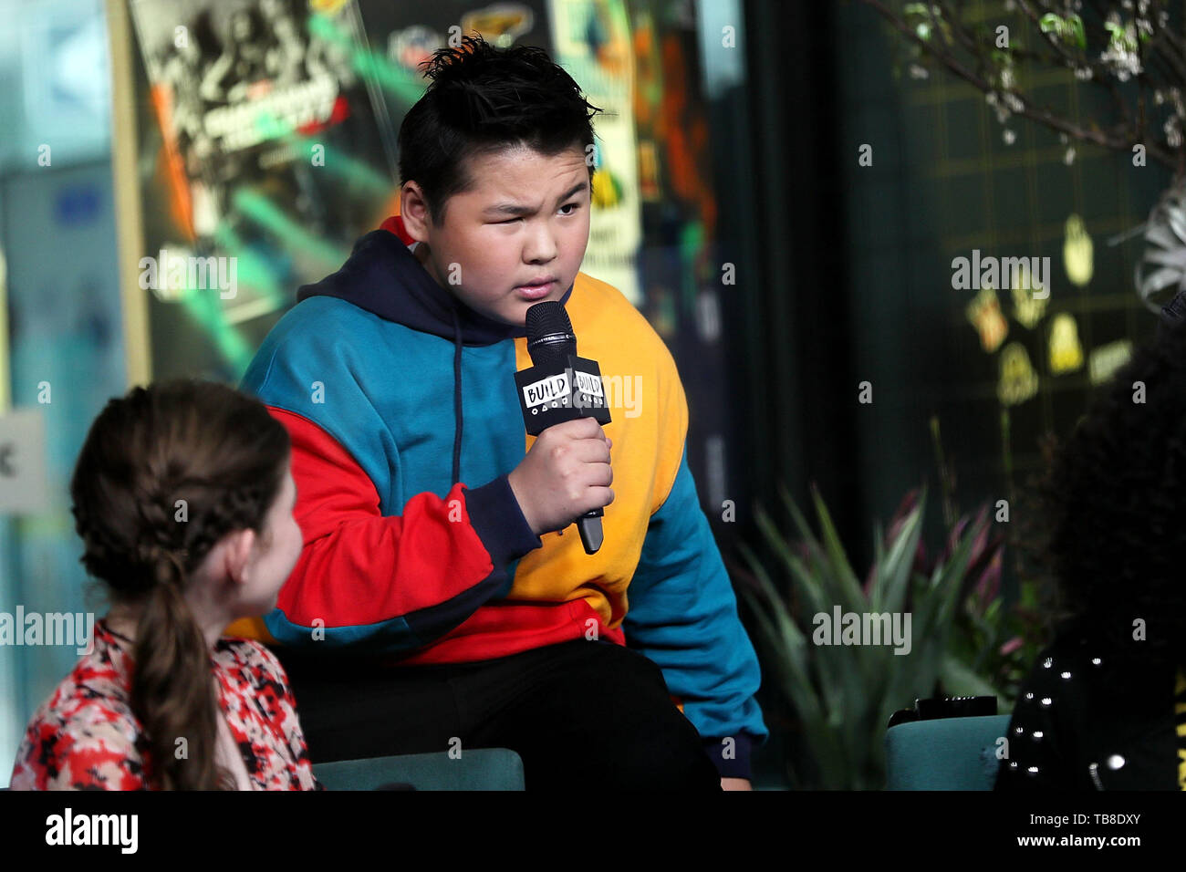 New York, USA. 30 May, 2019. Chinguun Sergelen at the BUILD Series with ...