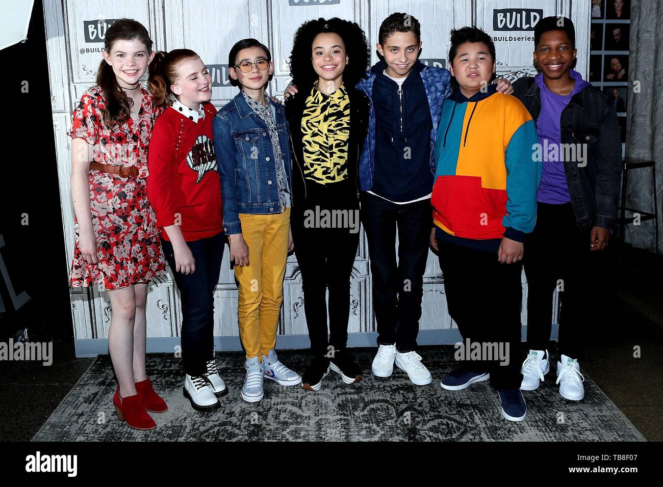 New York, NY, USA. 30th May, 2019. Kate Godfrey, Reece Caddell, Nathan ...