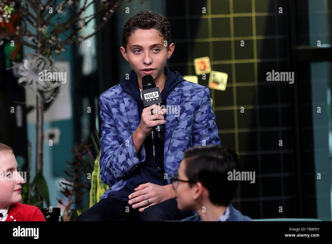 New York, NY, USA. 30th May, 2019. Ryan Alessi inside for AOL Build ...