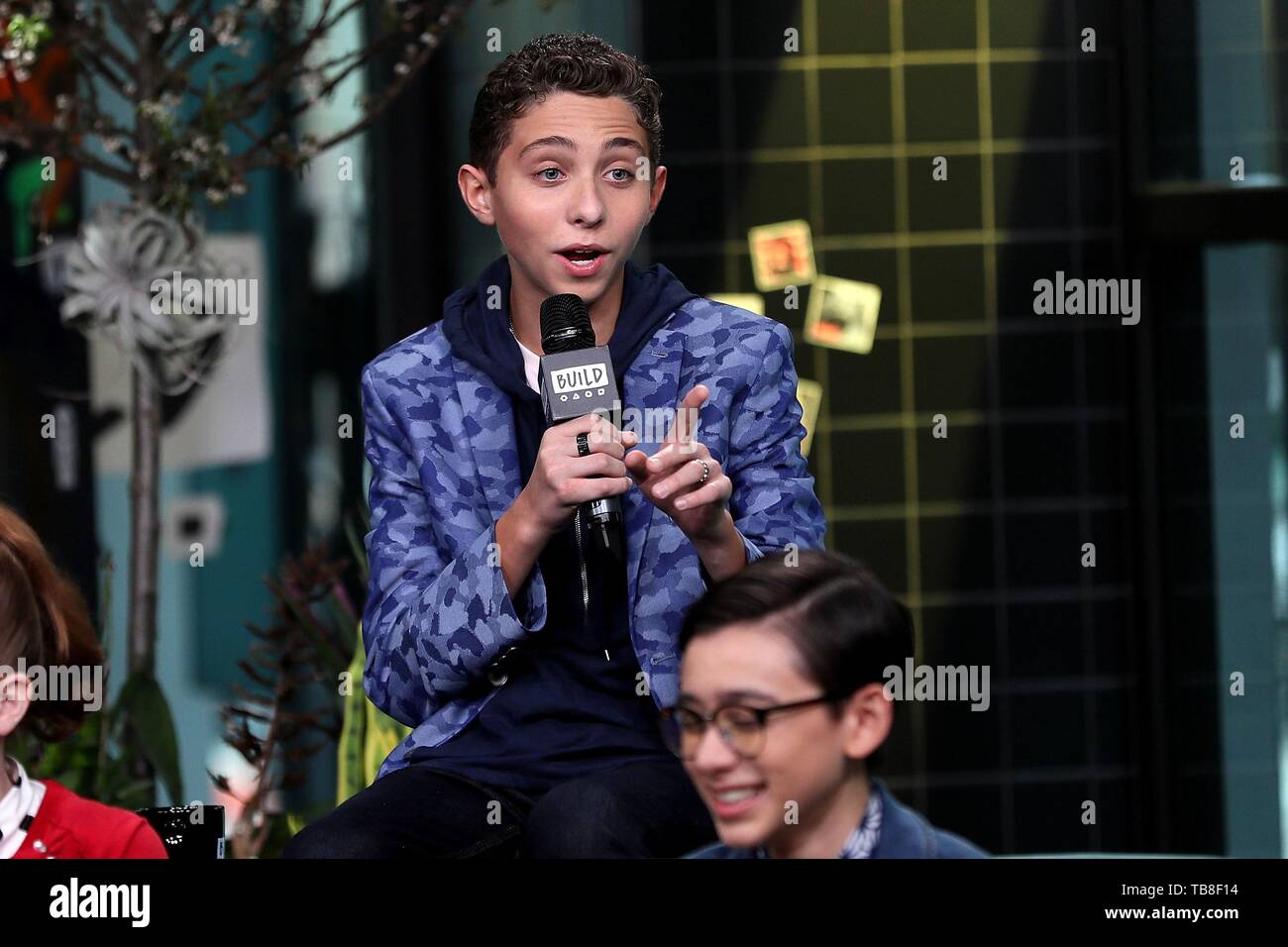 New York, NY, USA. 30th May, 2019. Ryan Alessi inside for AOL Build ...