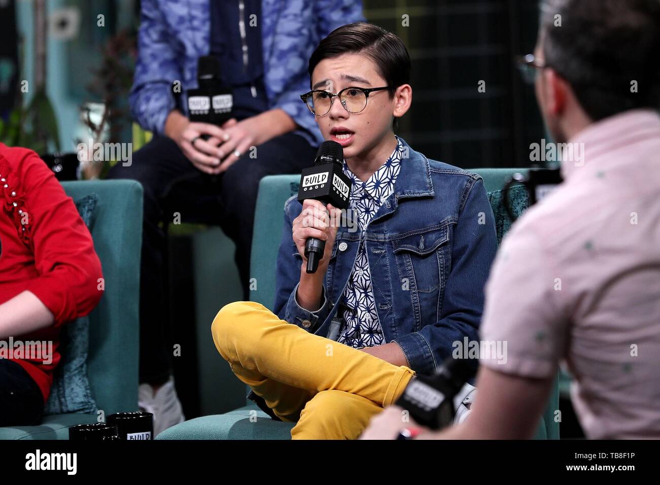 New York, NY, USA. 30th May, 2019. Ryan Alessi inside for AOL Build ...