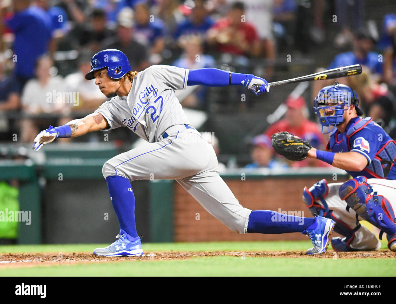 May 30, 2019: Kansas City Royals second baseman Adalberto Mondesi #27 ...