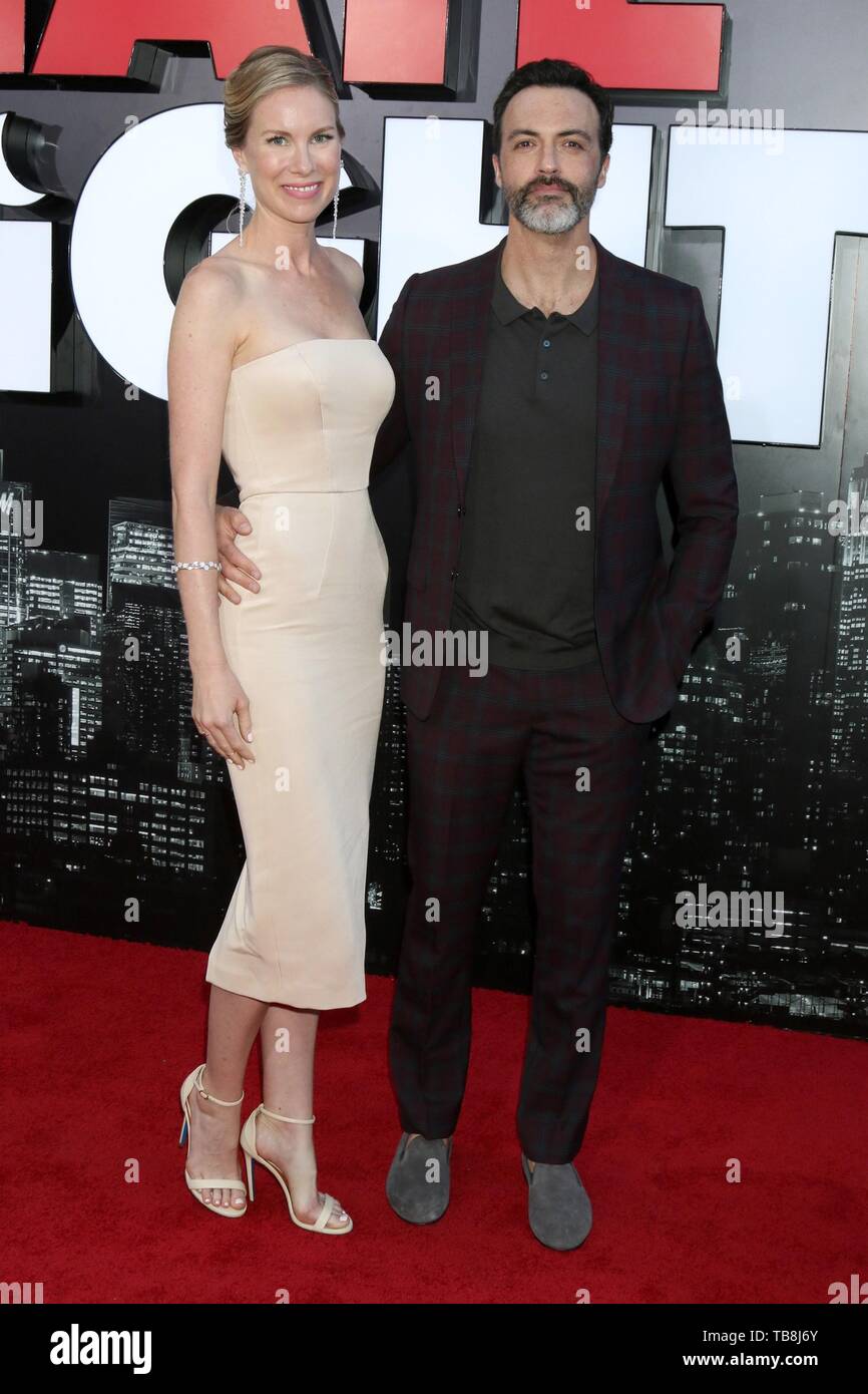 Los Angeles, CA, USA. 30th May, 2019. Elspeth Scott, Reid Scott at ...