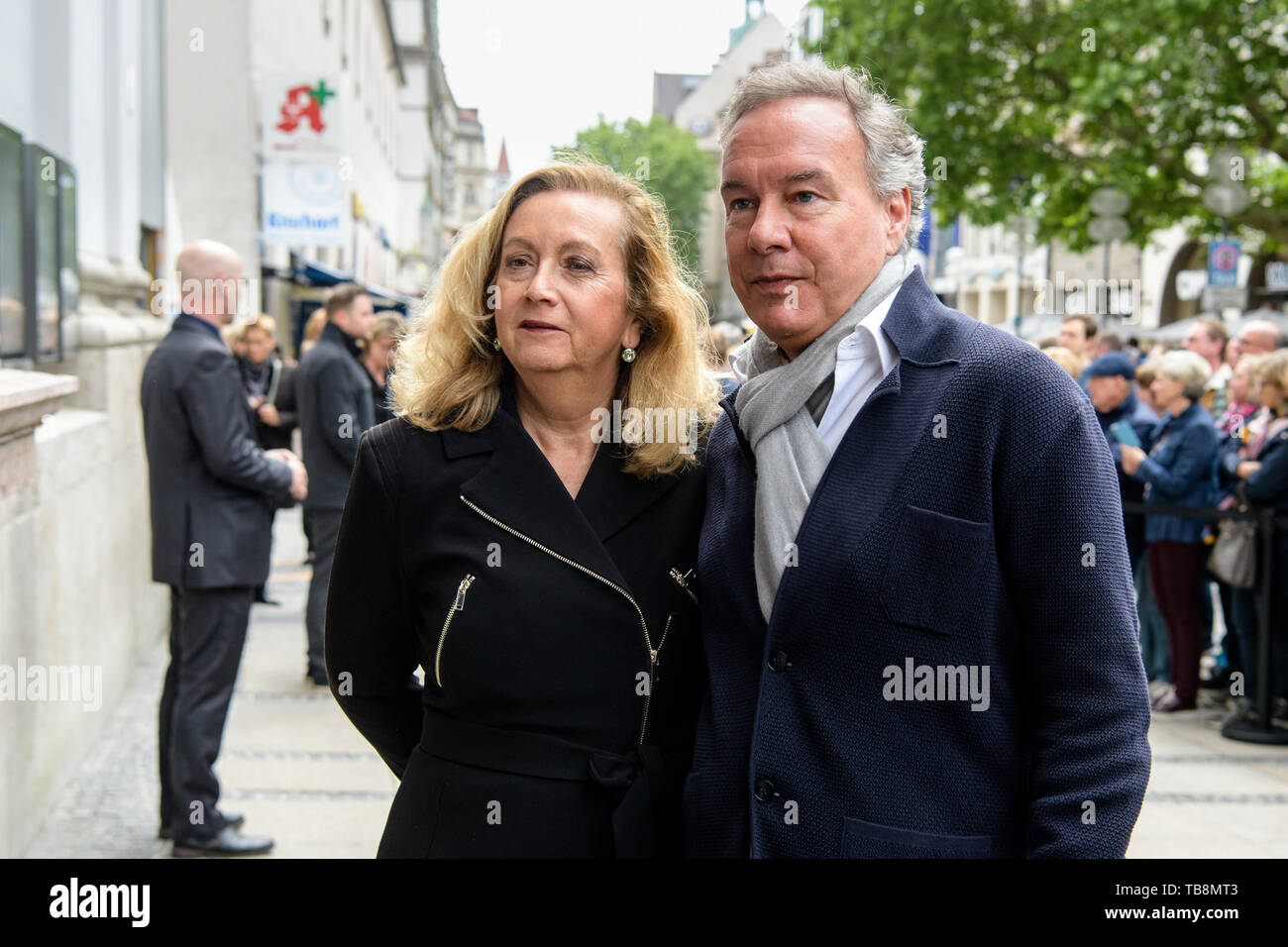 Munich, Germany. 31st May, 2019. Nico Hofmann, director, and his ...