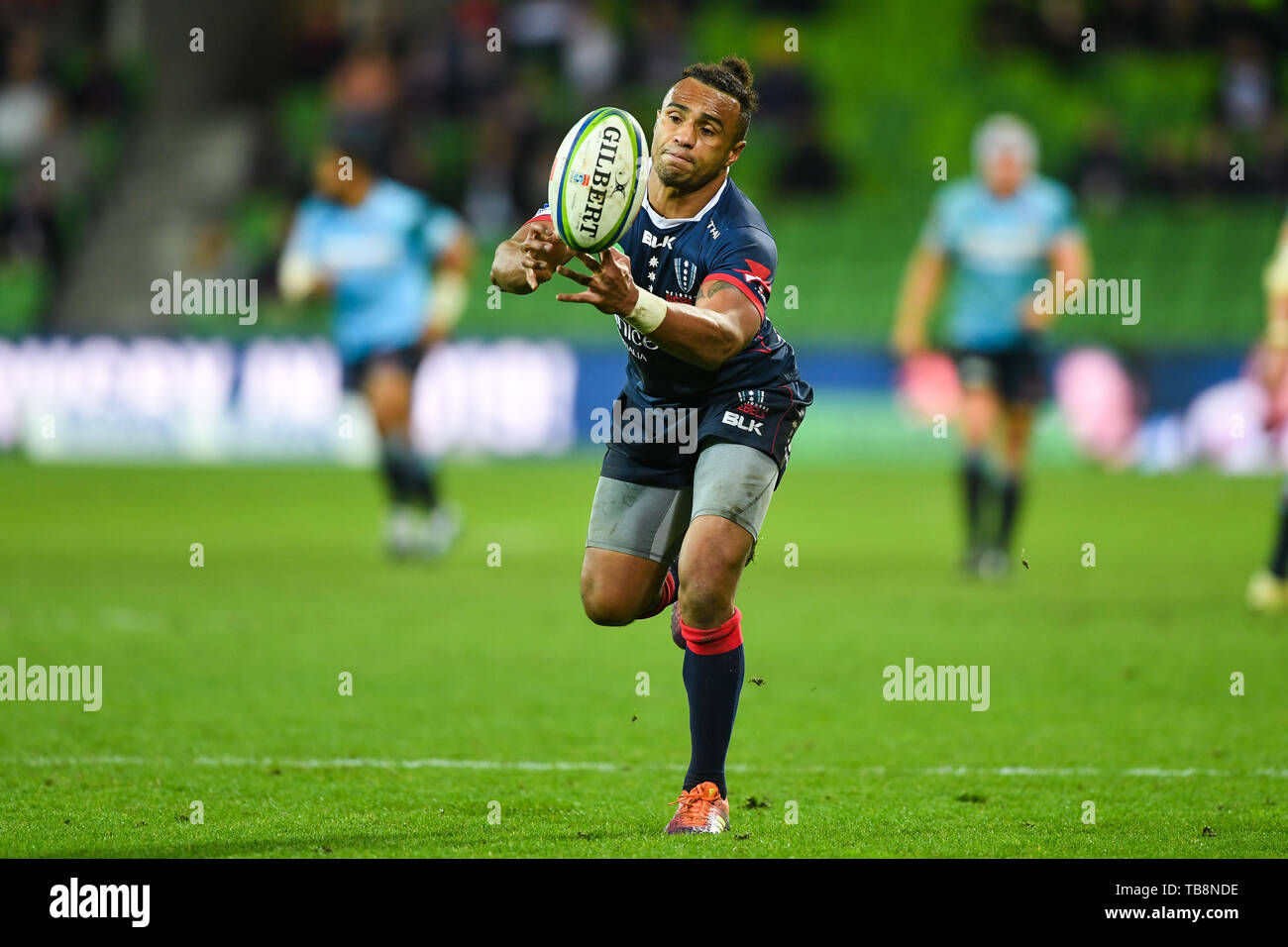 AAMI Park, Melbourne, Australia. 31st May, 2019. Super Rugby, Rebels ...