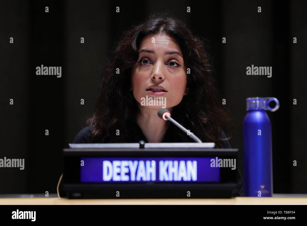 United Nations, New York, USA, May 30, 2019 - Deeyah Khan, Emmy Award ...