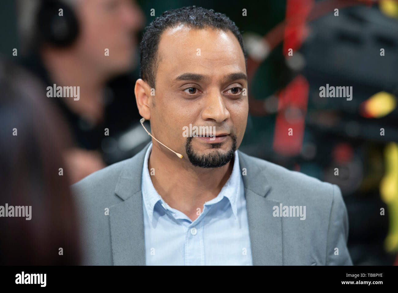 Bonn, Deutschland. 27th May, 2019. Safwan MOHAMED, EGY, journalist ...