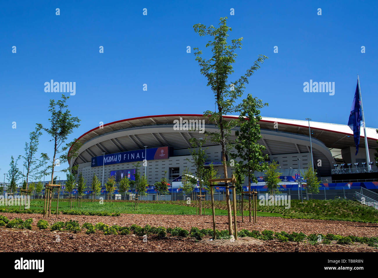 Wanda metropolitano general view hi-res stock photography and images ...