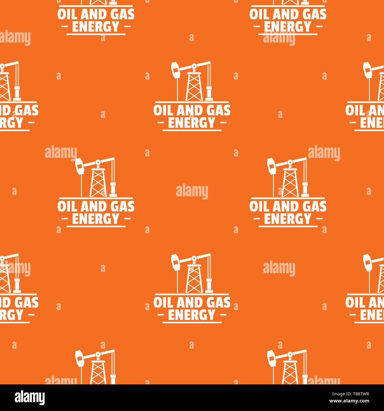 Oil pump pattern vector orange Stock Vector Image & Art - Alamy