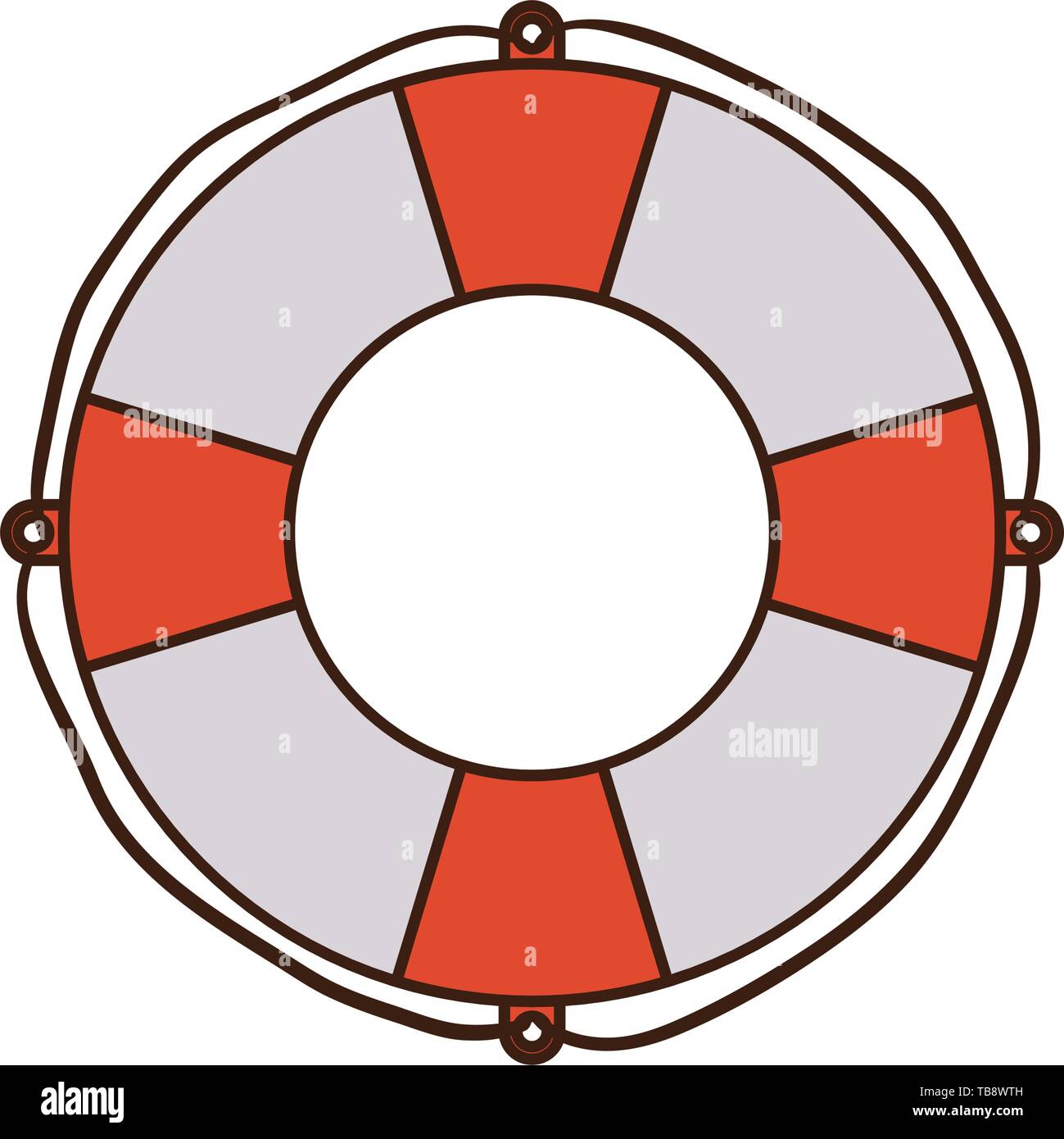 lifesaving float in white background Stock Vector Image & Art - Alamy