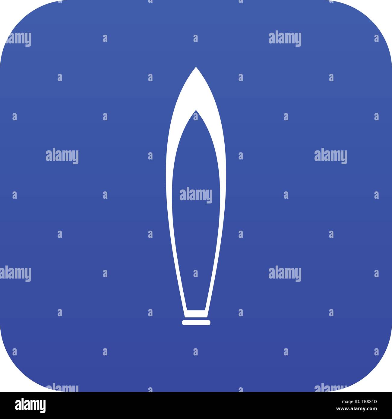 Boat icon digital blue Stock Vector Image & Art - Alamy