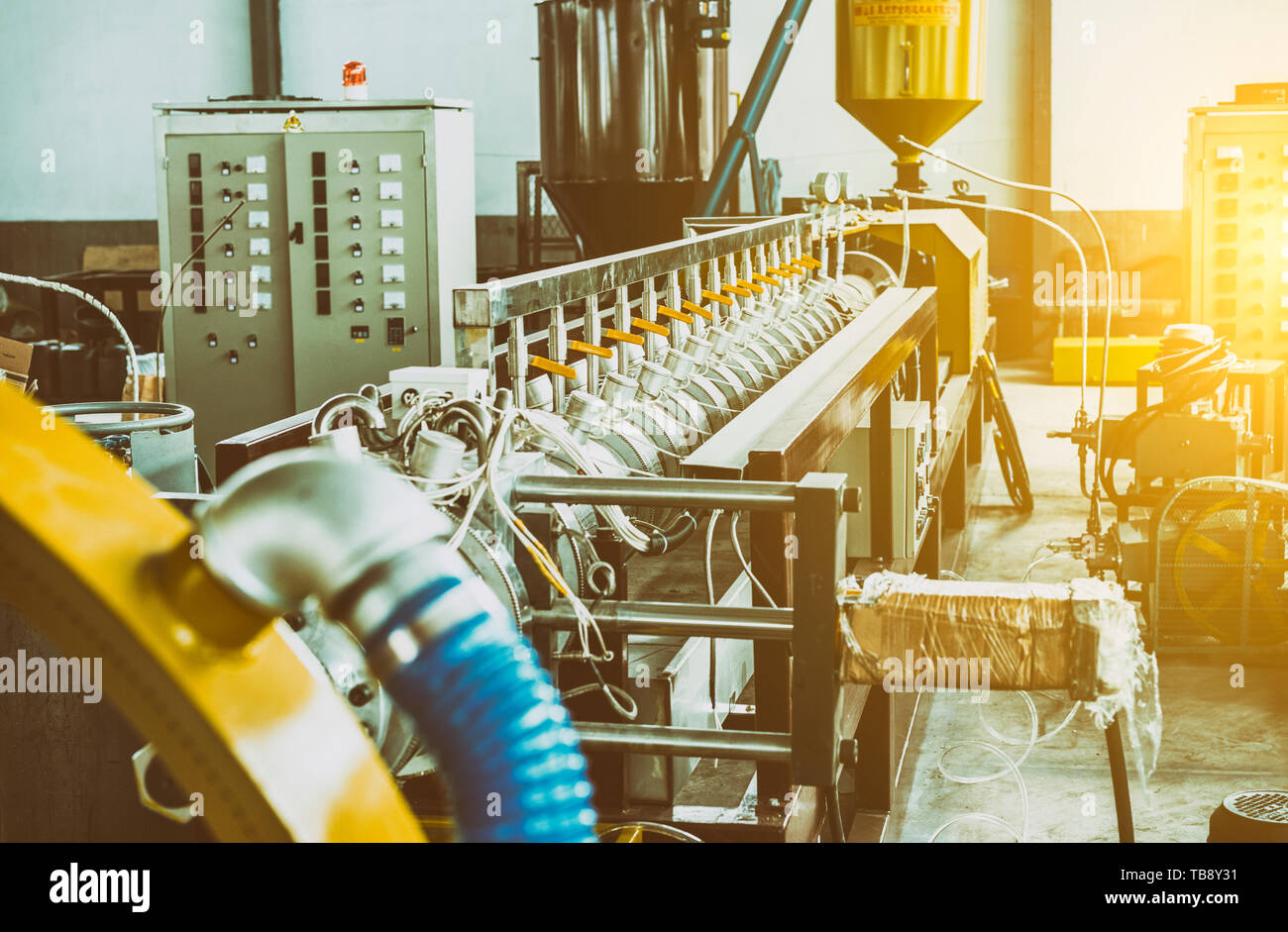 Old factory machinery and equipment Stock Photo - Alamy