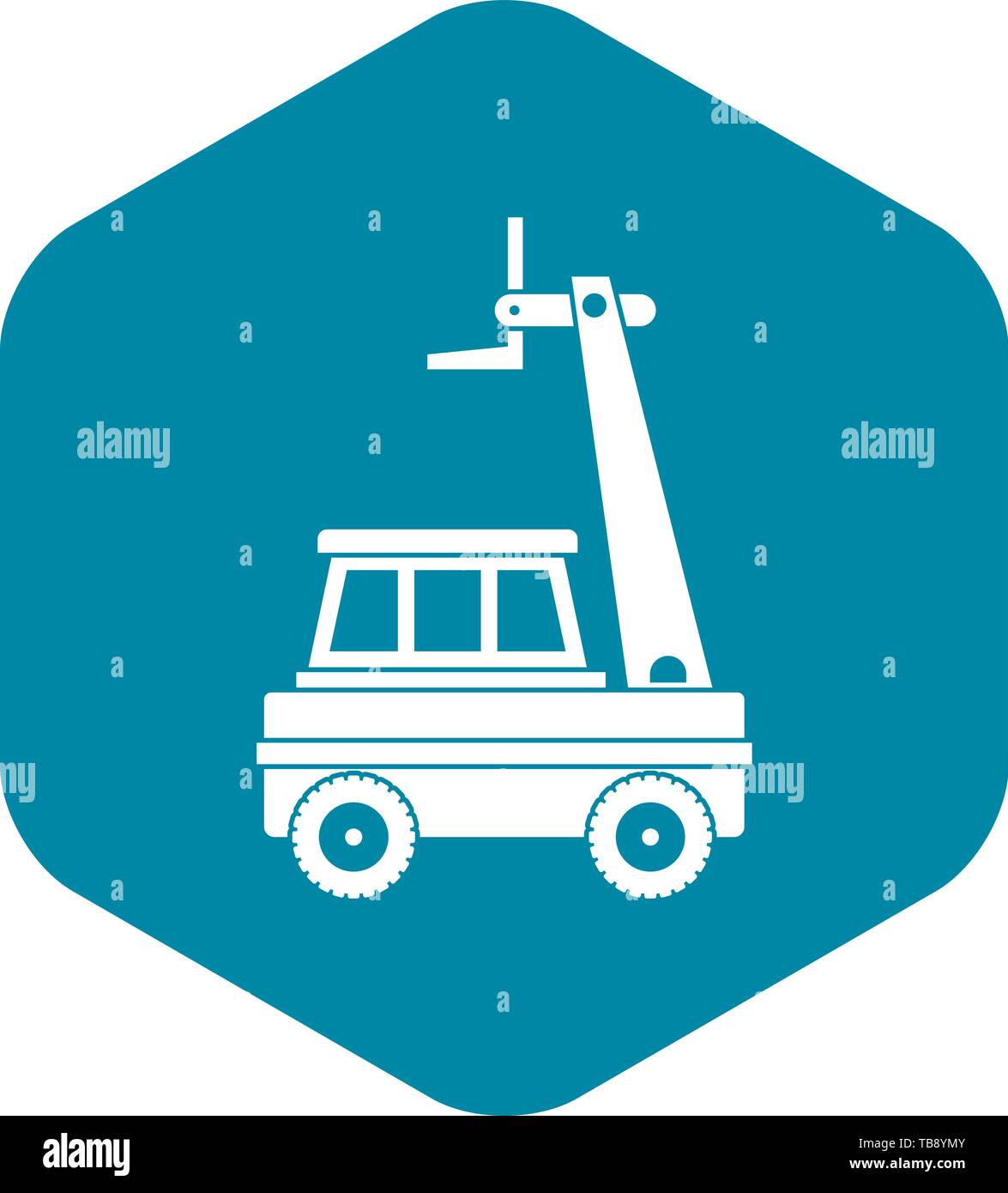 Cherry picker icon simple Stock Vector Image & Art - Alamy