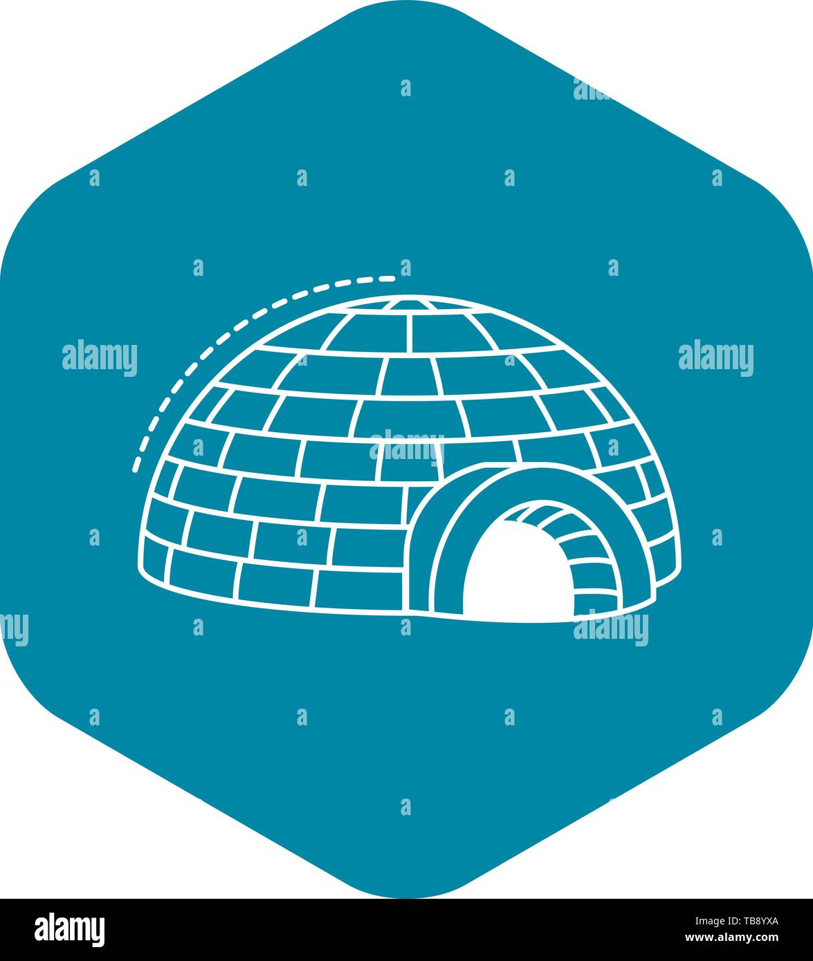 Igloo structure Stock Vector Images - Alamy